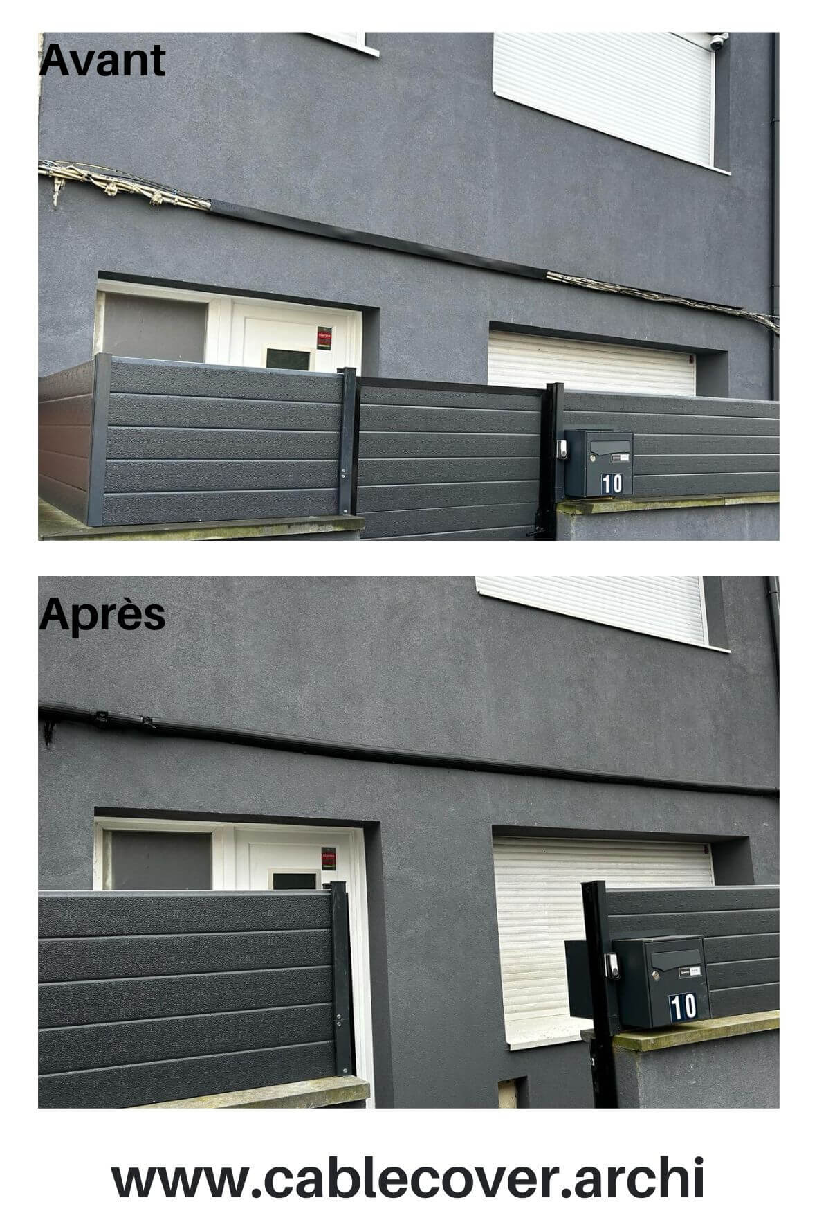 Cache Cable Electrique Exterieur Facade